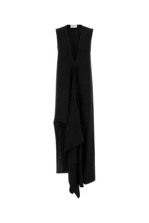 Sportmax Sleeveless A-line Twill Dress