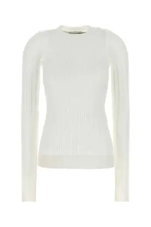 Sportmax Ribbed Knit Long Sleeve Top