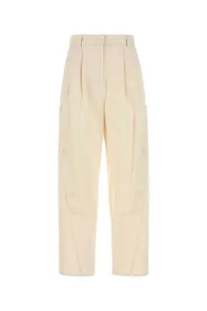 Max Mara Duomo Cotton Pant - White