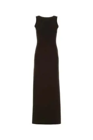 Gucci Chocolate Stretch Viscose-blend Mini Dress - Brown