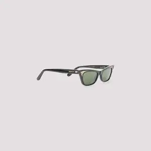Valentino Garavani VALENTINO GARAVANI Acetate Cat Eye Sunglasses Black
