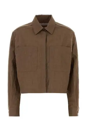 Max Mara Biscuit Wool Shirt - Camel