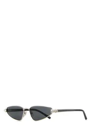 Valentino Garavani Sleek Metal Sunglasses - Silver