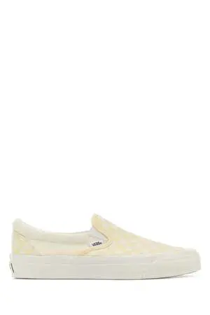 VANS Vans Checked Printed Canvas Classic Slip-On Sneakers Checked