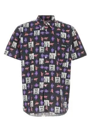 Comme Des Garçons Poplin Shirt For - Printed