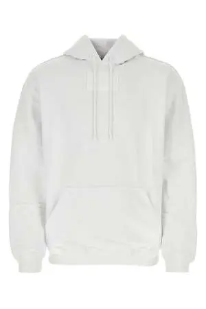 VTMNTS Oversize Cotton-blend Sweatshirt - White