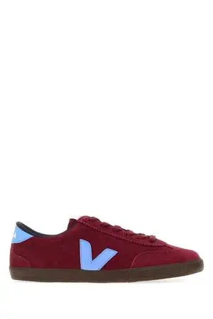VEJA Veja Tiziano Suede Volley Sneaker Red