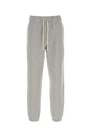 NEW BALANCE No Brand Allowed-melange Cotton Blend Joggers For - Grey