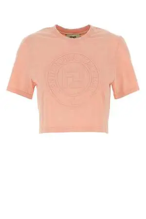Fendi Cotton T-shirt - Pink