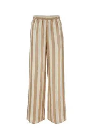 Fendi Silk Palazzo Pants - Printed