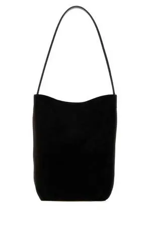 THE ROW Medium Suede N/s Park Bucket Handbag For - Black