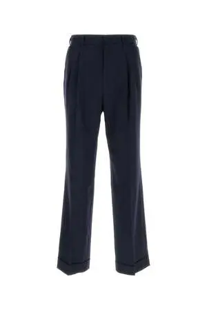 Casablanca 100% Virgin Wool Tailored Pleated Pants