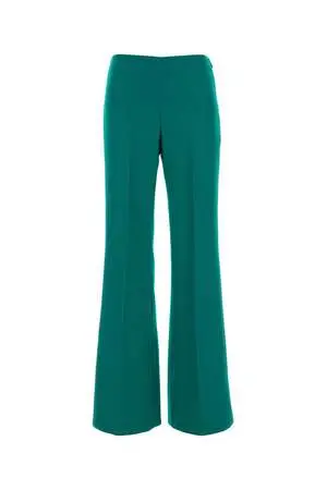 Fendi Textured 100% Virgin Wool Pants - Light Blue