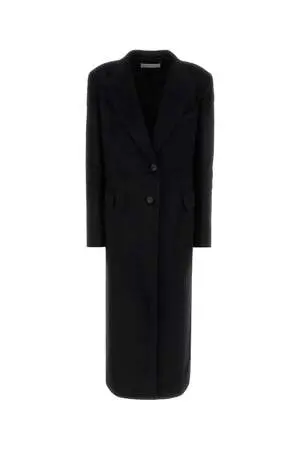 Our Legacy Wool Blend Jacket With Mohair Texture And Viscose Lining - Black
