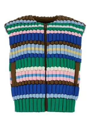 RAXXY Multicolor Nylon Puffer Vest For - Multicoloured