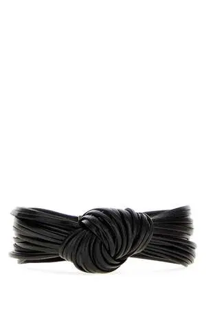 Bottega Veneta Knot Leather Bracelet