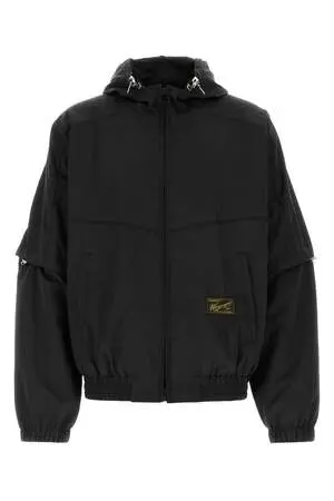 WOOYOUNGMI 100% Nylon Windbreaker Jacket - Black