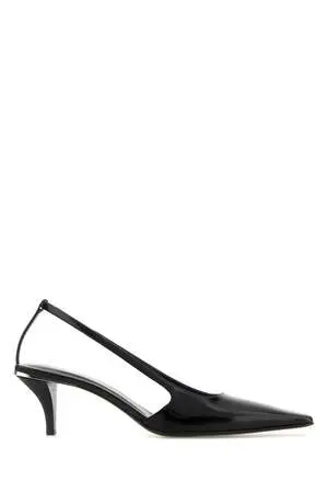 Gucci Leather Pumps With 5.5 Cm Heel For - Black