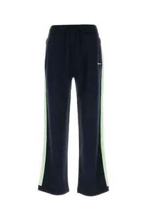 Casablanca Merino Wool Striped Track Pants - Blue