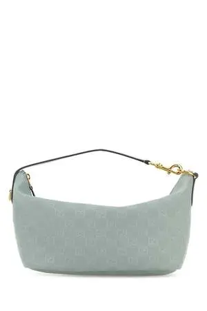 Gucci Vanity Handbag In Canvas, 27.5 Cm X 13 Cm X 14.5 Cm - Light Blue