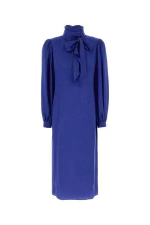 Gucci Silk Mini Dress - Blue