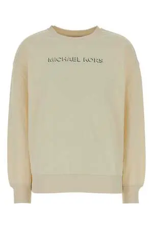 Michael Kors Cream Cotton Sweatshirt For - Yellow