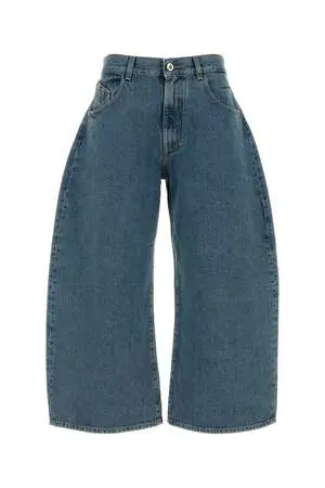 Attico Wide-leg Denim Jeans - Blue