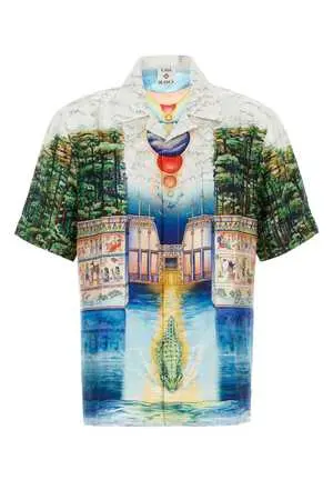 Casablanca Silk Shirt - Printed