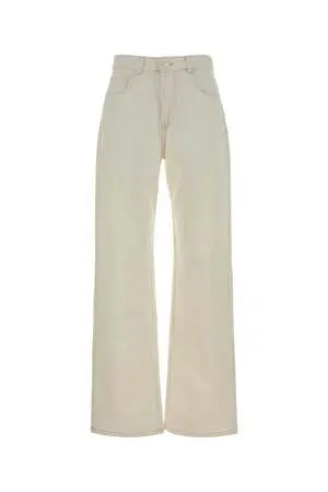AMI Paris 100% Cotton Denim Jeans - White