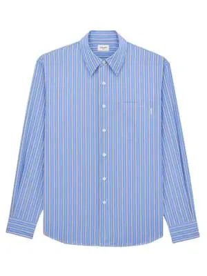 Saint Laurent 100% Cotton Shirt - Light Blue