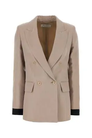 Max Mara Silk Felt Blazer