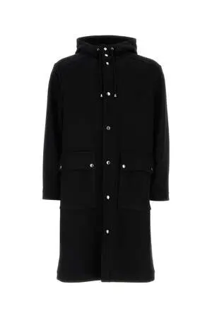 Aspesi Wool Blend Parka Jacket