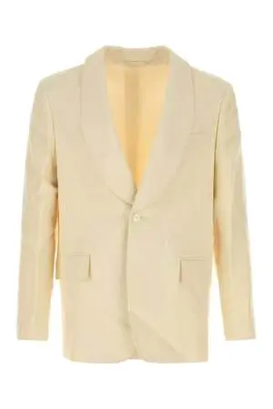 BODE Viscose-blend Blazer For - Yellow