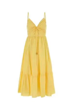 Michael Kors Cotton Tiered Midi Dress