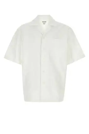 Bottega Veneta 100% Cotton Button-down Shirt - White