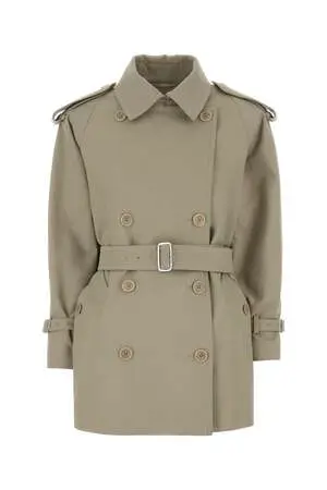 Max Mara Tailored Cotton Trench Jacket