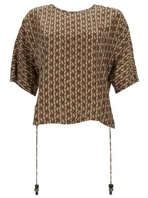Max Mara Silk Blouse - Brown
