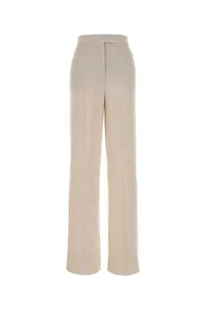 Max Mara Attinia Wool Pant - White