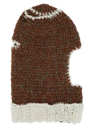 VITELLI Vitelli Regenerated Yarn Balaclava Beanie Multicoloured