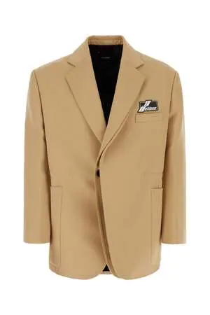 We11Done Wool-blend Blazer With Notched Lapel