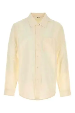 Séfr Sail Leo 100% Cotton Shirt - White