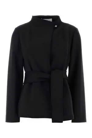 Max Mara Talamo Stretch Nylon Blazer - Black
