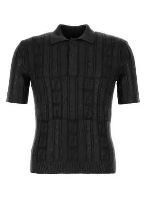 Fendi Wool Polo Shirt