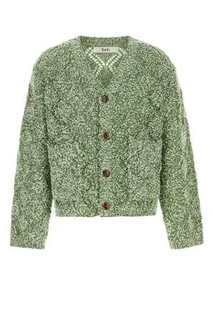 Séfr Oversize Abain Wool-blend Cardigan