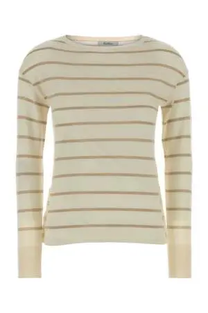 Max Mara Tabella Embroidered Cashmere-blend Sweater