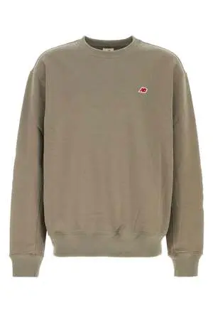 NEW BALANCE 100% Cotton Sweatshirt - Green