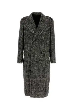 Dolce & Gabbana Two-tone Wool-blend Jacket