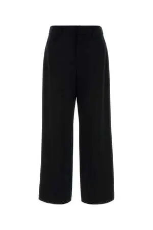 S MAXMARA Stretch Wool Festa Pant - Black