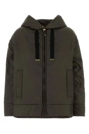 MM THE CUBE Daria Padded Jacket In Polyester - Brown