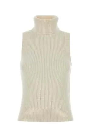 Michael Kors Wool-blend Sleeveless Vest - White